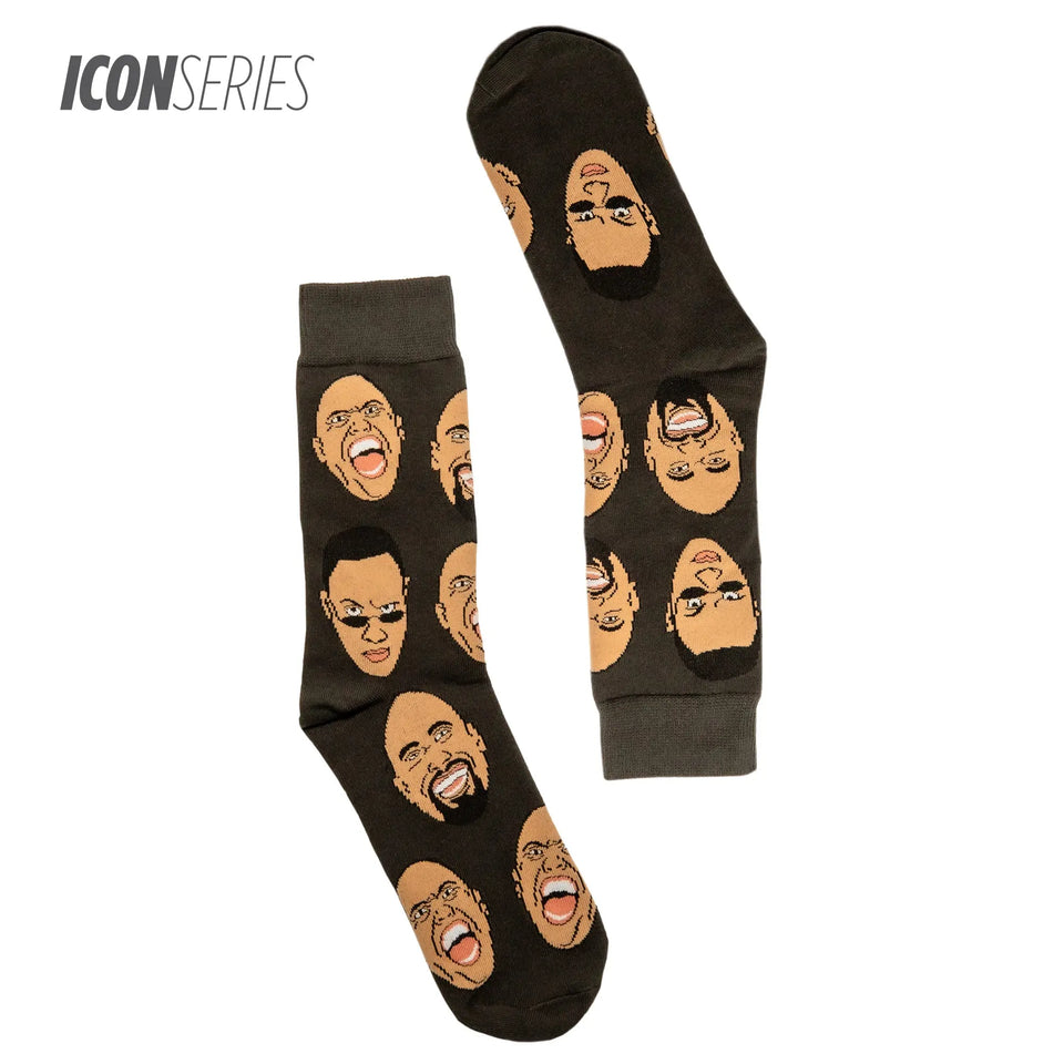 Dwayne 'The Sock' Johnson Socks | The Offbeat Sock Company Australia