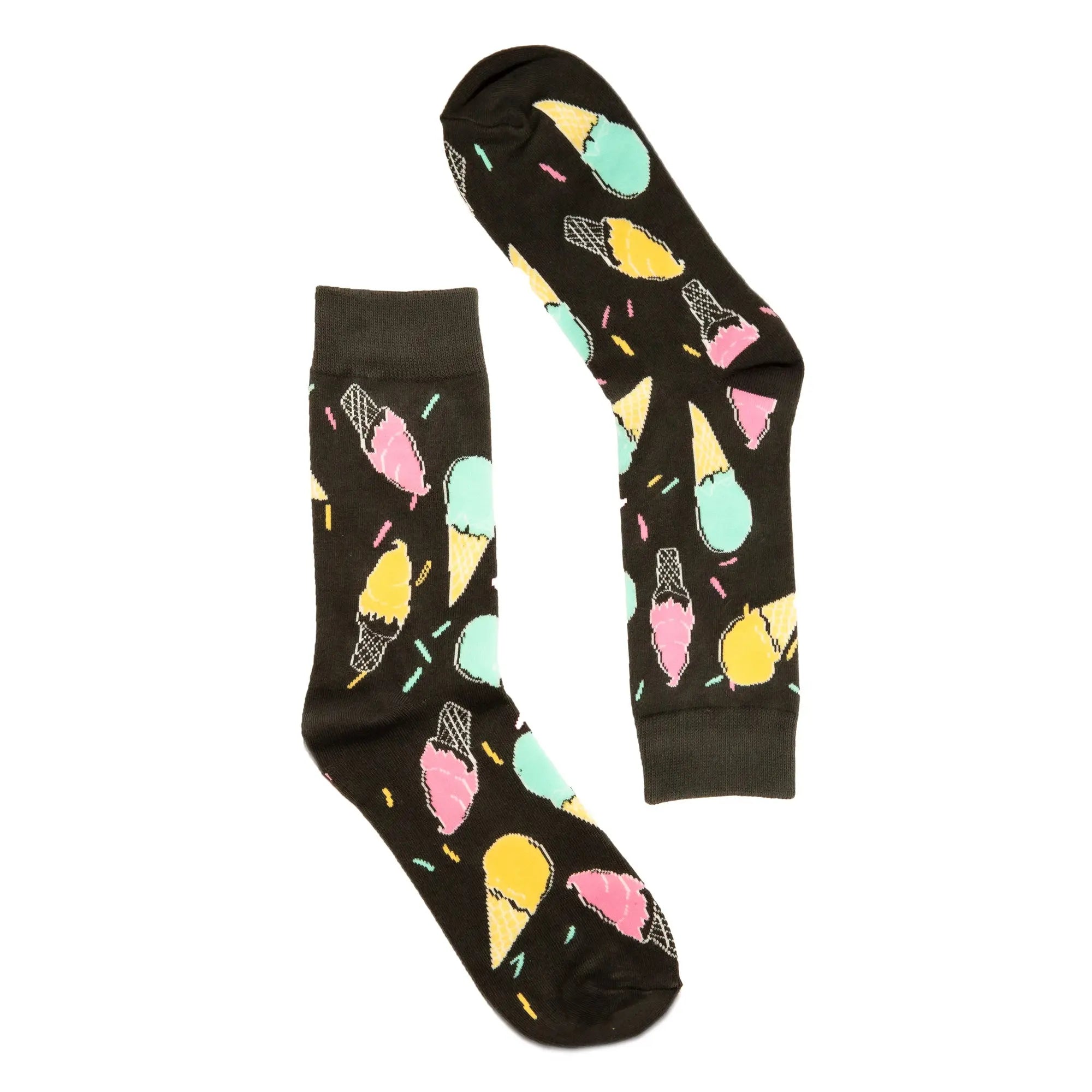 Lieutenant Dan Ice Cream Socks | The Offbeat Sock Company Australia