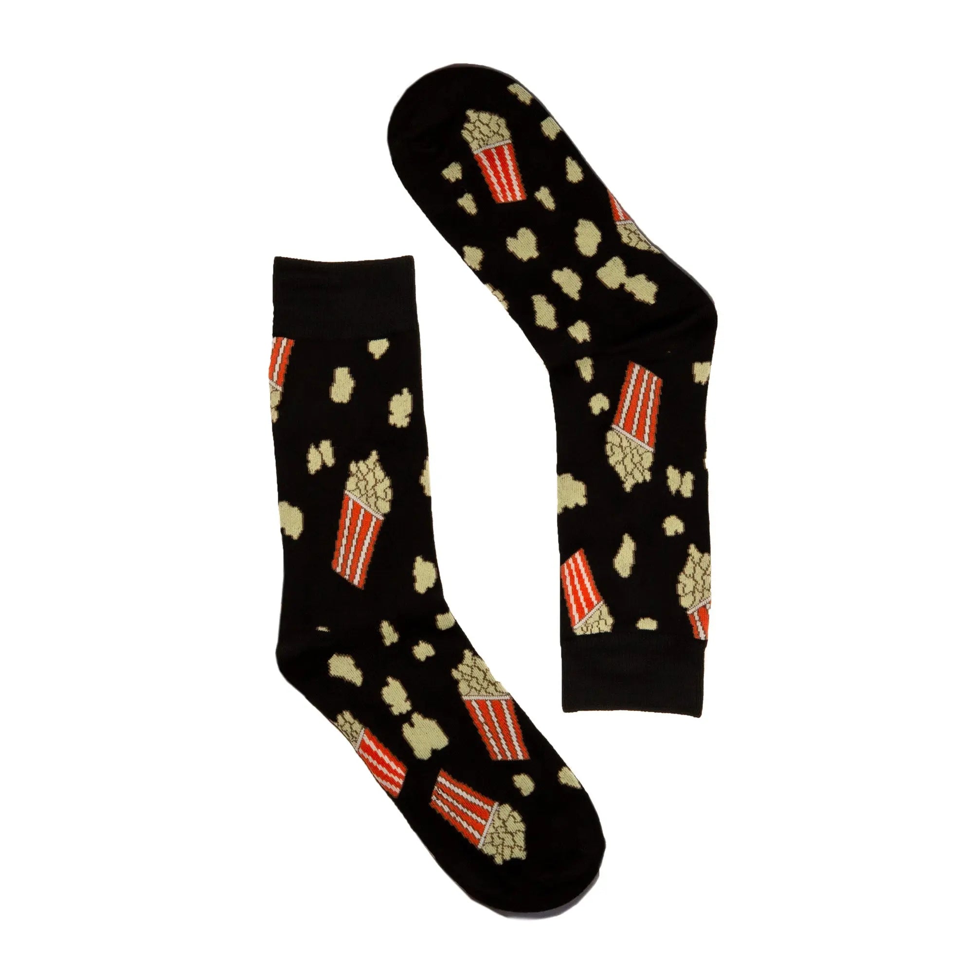 Popcorn and Chill Popcorn Socks | The Offbeat Sock Company Australia