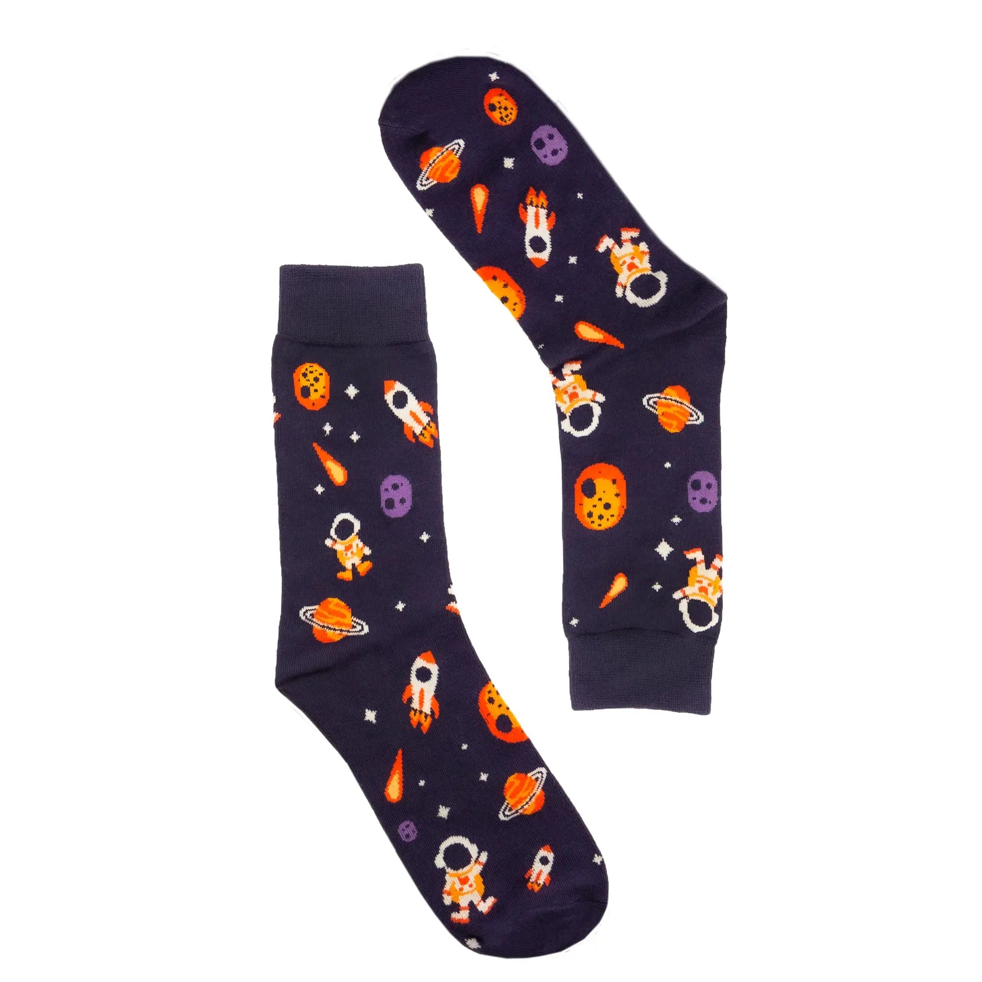 Out Of This World Galaxy Space Socks | The Offbeat Sock Company Australia